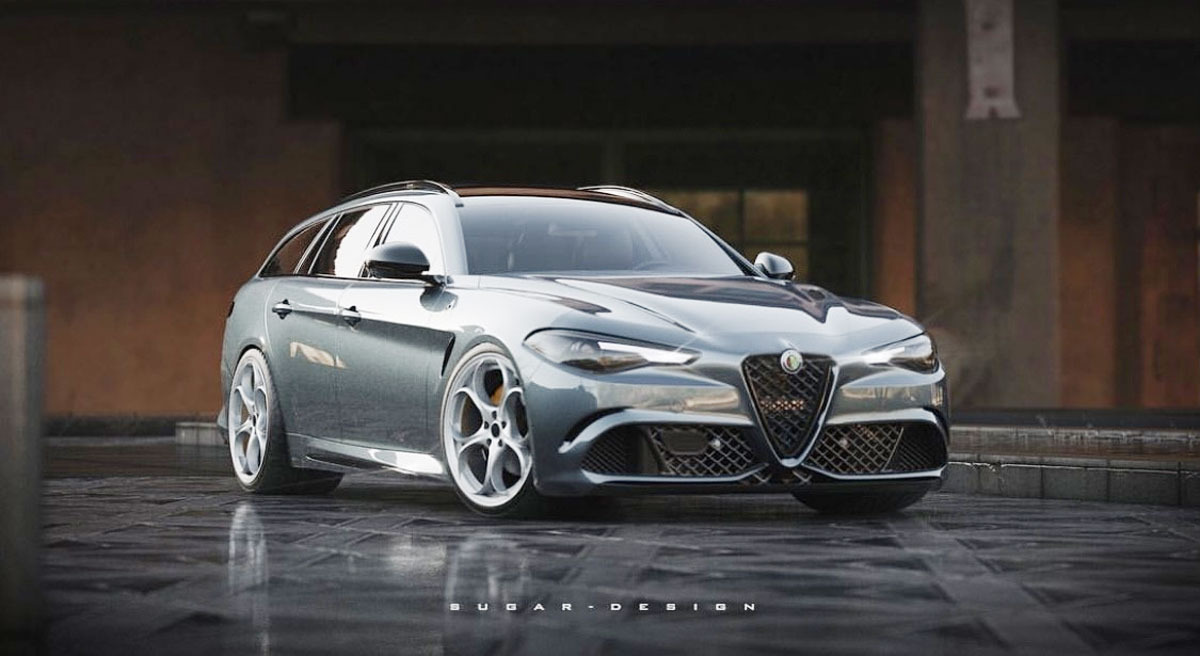 Alfa Romeo Giulia Sportwagon Envisioned - Alfisti Crew