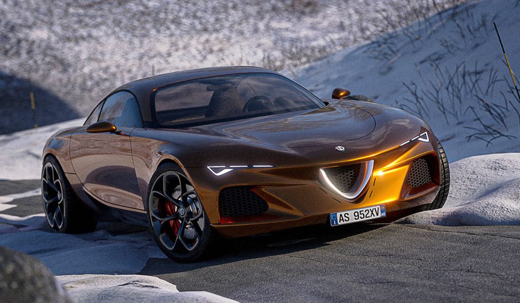 Next-Gen Alfa Romeo Giulia Coupe Envisioned - Alfisti Crew