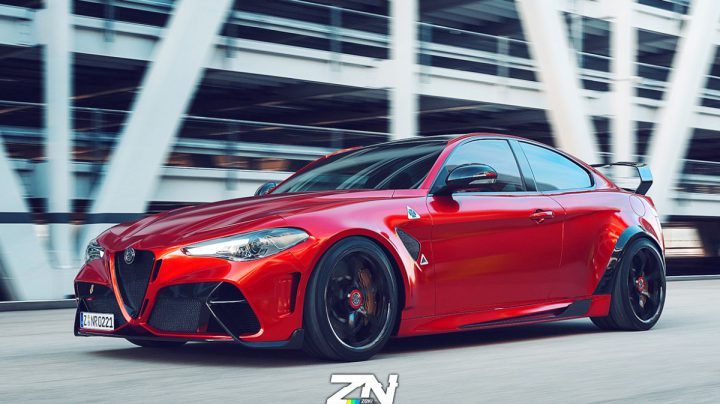 Alfa Romeo Giulia Renderings